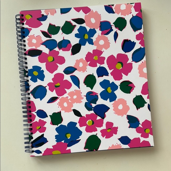 kate spade | Office | Kate Spade Floral Notebook Pink Blue Green | Poshmark